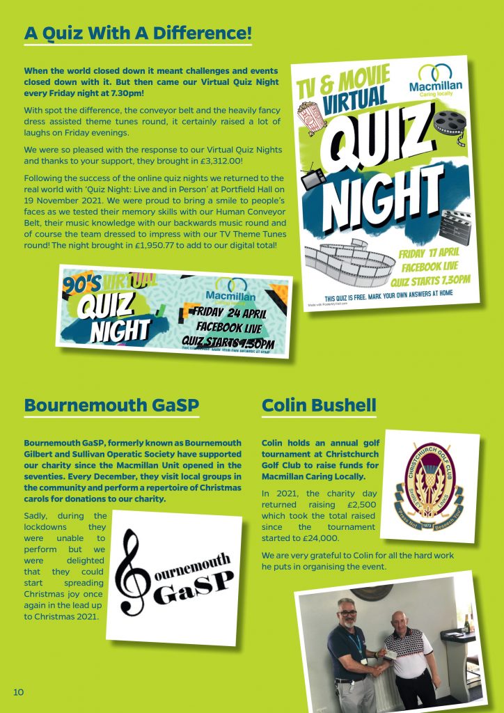 Fundraising through the pandemic | Macmillan Local